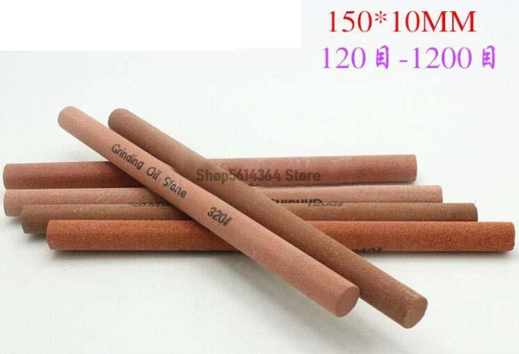 80/120/180/240/320/400/600/800/1000/1200 Grit Round Rod Sharpening ...
