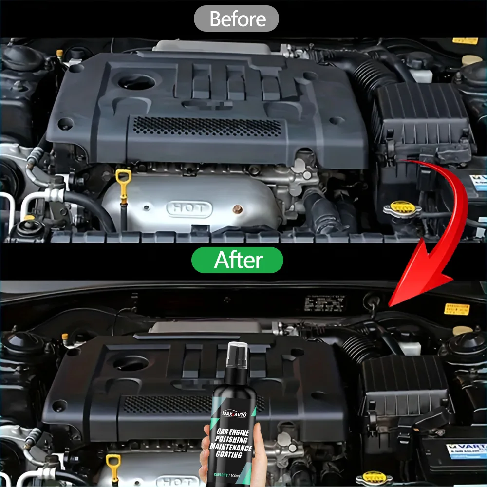 Car Engine Bay Cleaner Restorer Back To Black Gloss Car Products ...