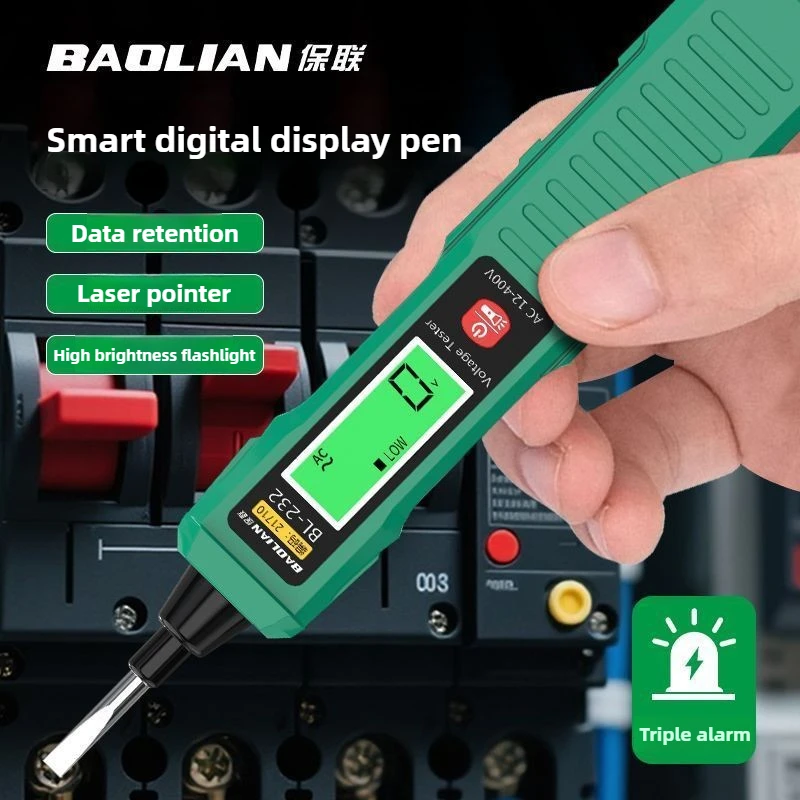 Multifunctional Inductive Digital Display Voltage Screwdriver for ...