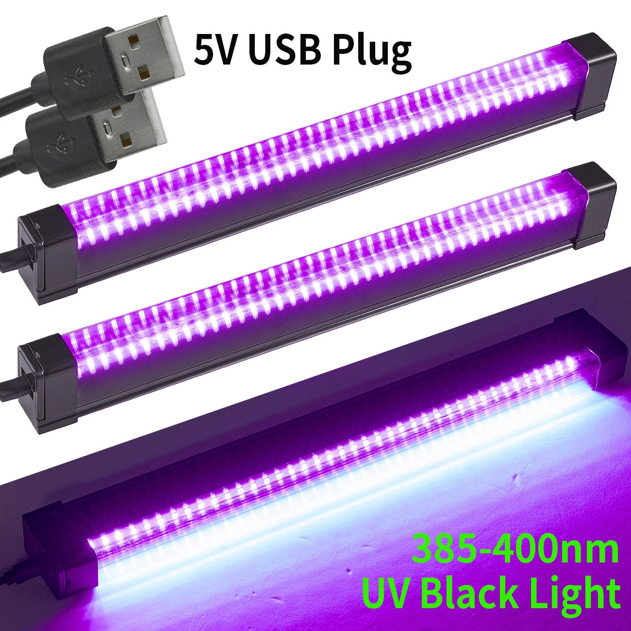 Black-light-Bar-10W-with-3-lighting-modes-USB-LED-magnetic-black-light ...