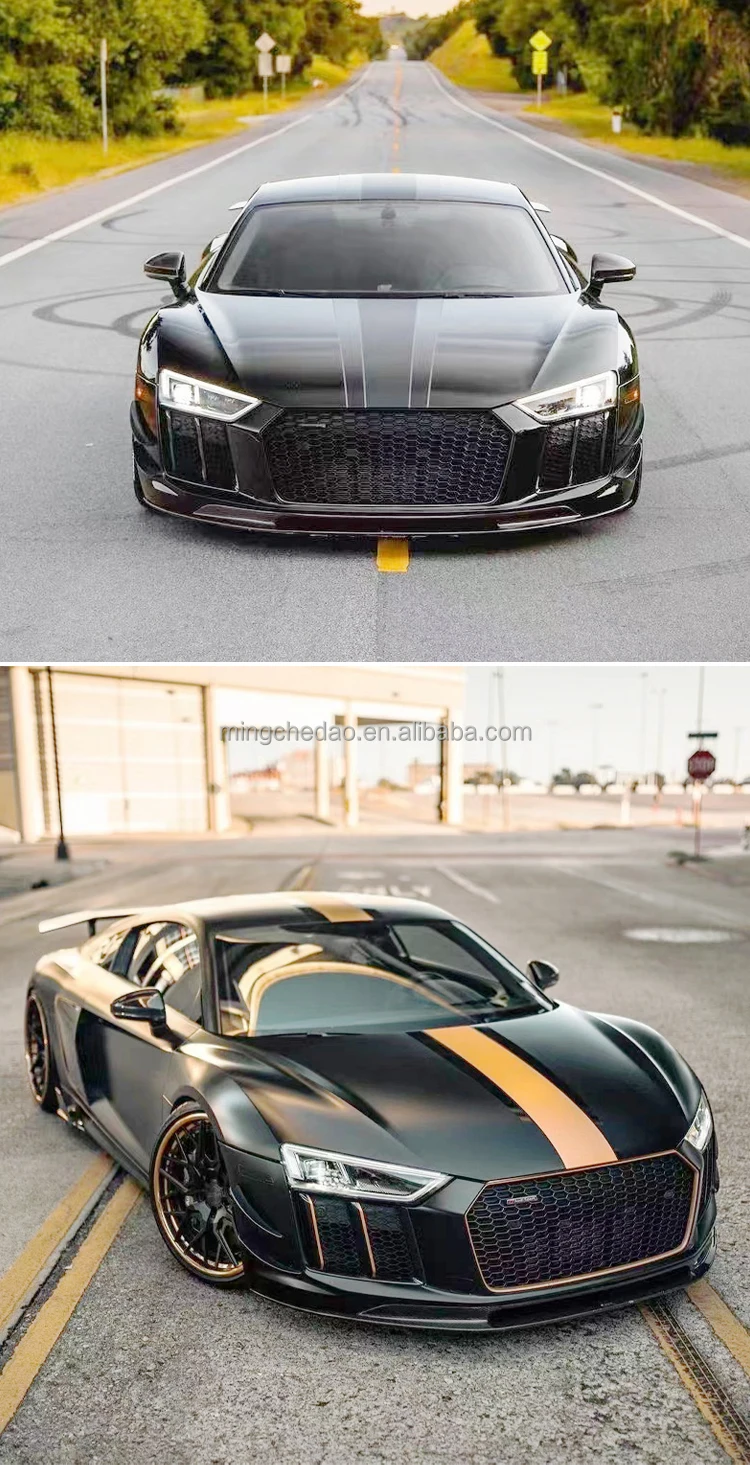 Carbon Fiber Front Lip Rear Diffuser Rear Spoiler for Audi R8 2017-101 – Limbotics Motorsports Group