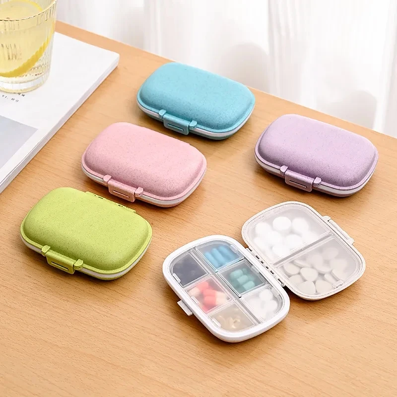 8-Grids-Organizer-Container-For-Tablets-Travel-Pill-box-With-Seal-Ring ...