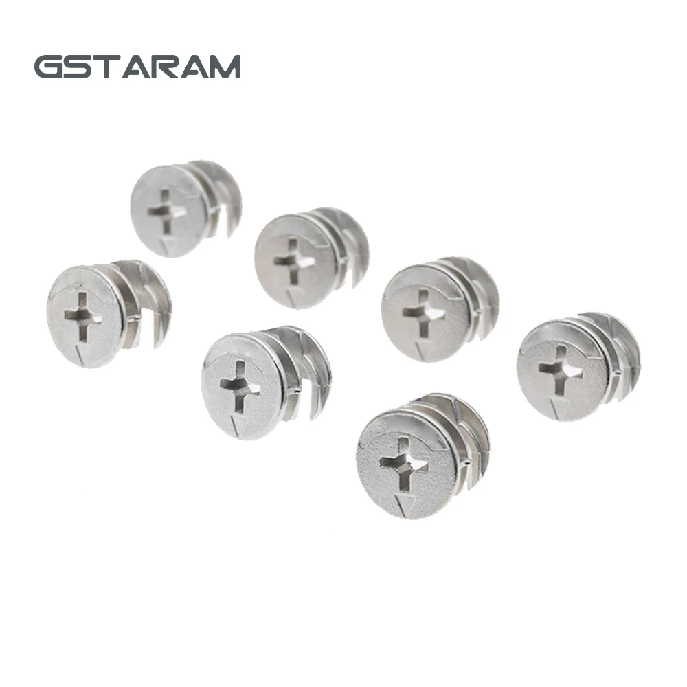 20PCS-Eccentric-Wheel-Three-One-Connector-Nut-Furniture-Drawer-Lock ...