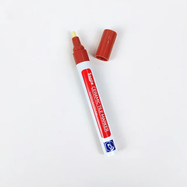 12 Color White Waterproof Tile Marker Grout Pen Wall Seam Pen For Tiles ...