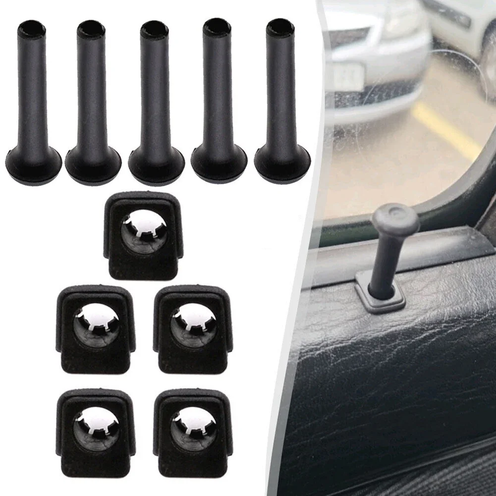 5-Sets-Car-Door-Safety-Lock-Button-Base-Locking-Knob-For-Golf-Mk2-Mk3 ...