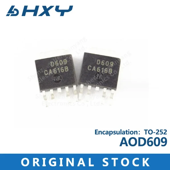 10cps-AOD609-D609-TO252-N-channel-MOS-FET-chip.jpg