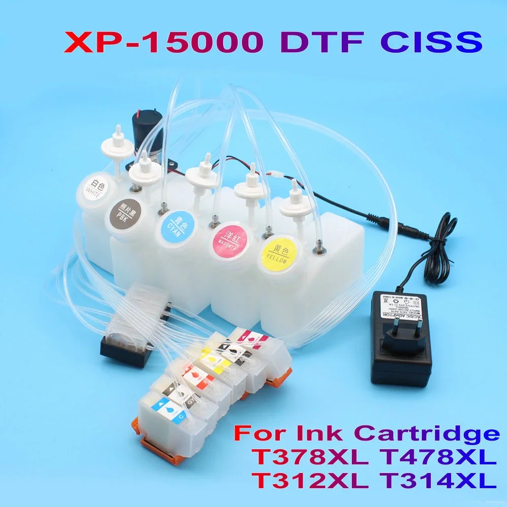XP 15000 Ciss Epson Ciss Dtf White Ink Tank XP15000 For Epson XP-15000 ...
