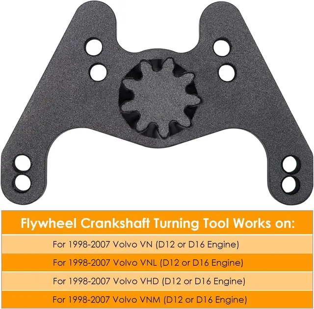 88800014 & 9996956 Engine Barring Flywheel Turning Tool Kit For Volvo