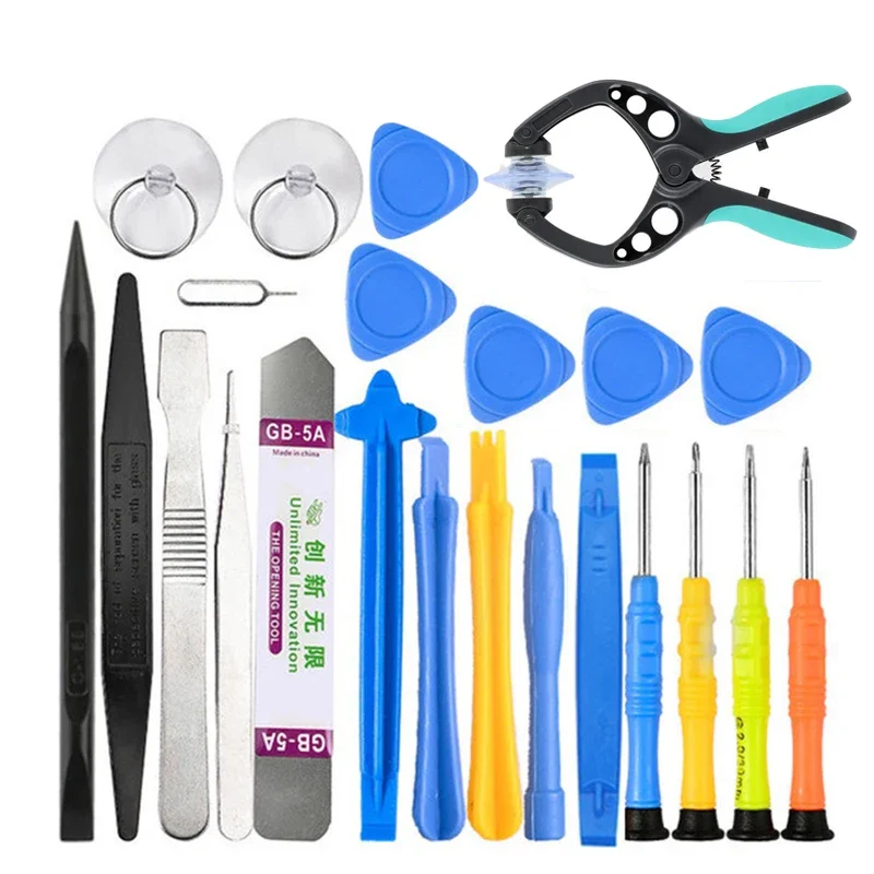 Mobile-Phone-Repair-Tools-Opening-Screwdriver-Set-Spudger-Pry-Tweezers ...