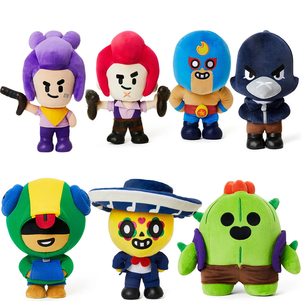Pel-cia-Stuffed-Toy-of-Brawl-Estrelas-para-crian-as-Pillow-Dolls-de ...