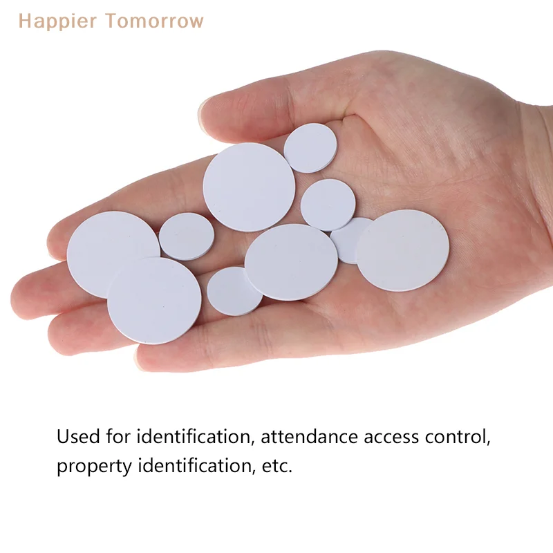 5PCS-ID125Khz-IC-13-56Khz-RFID-Tags-T5577-Writable-Stickers-Proximity ...