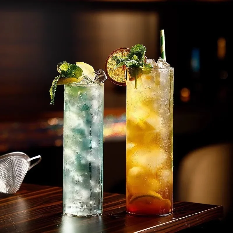 Copo-De-gua-De-Vidro-Reto-Coquetel-Long-Island-Ice-Teacup-Bebida ...