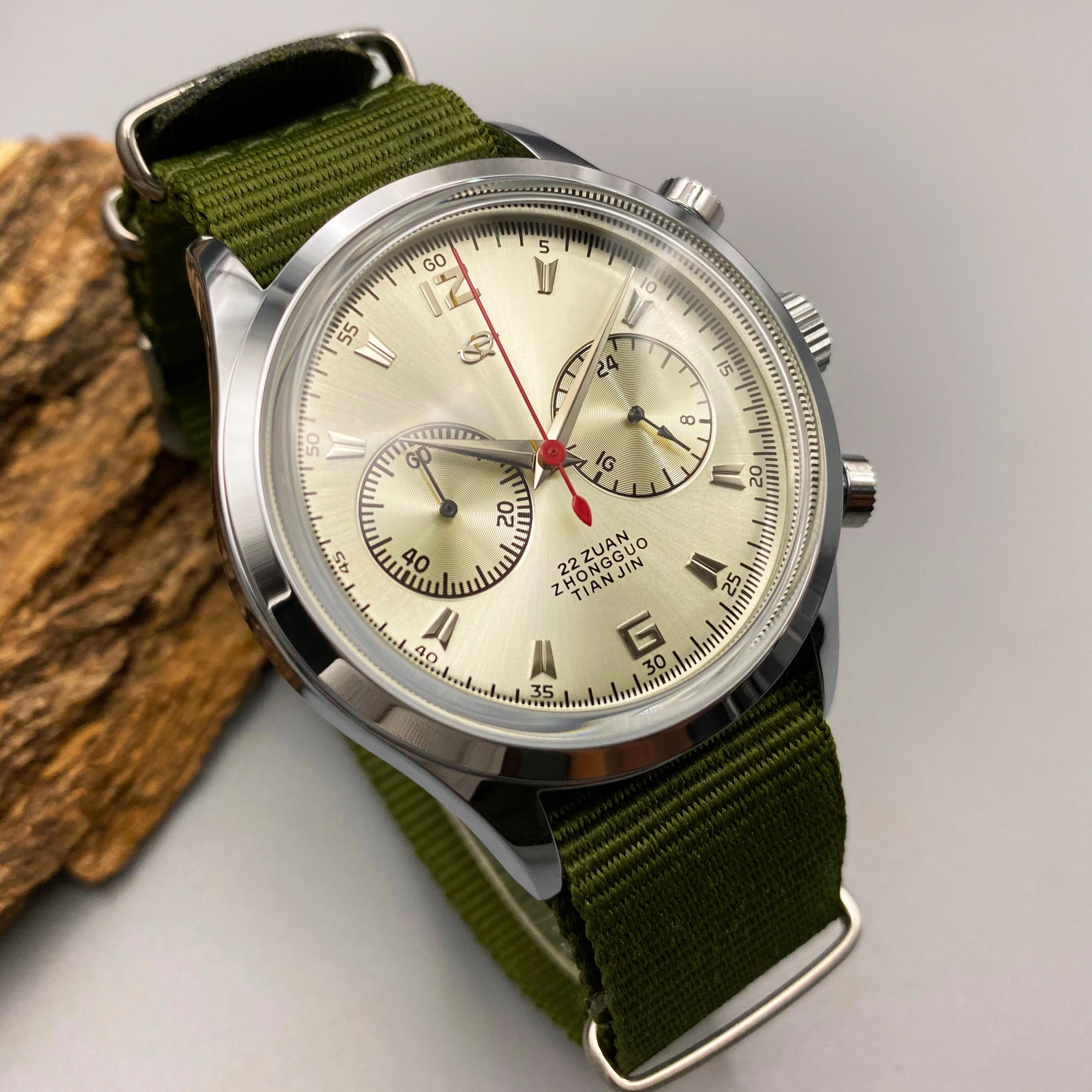 Men's Watches Tianjin 1963 Pilot Watch 42mm Waterproof Retro Quartz ...