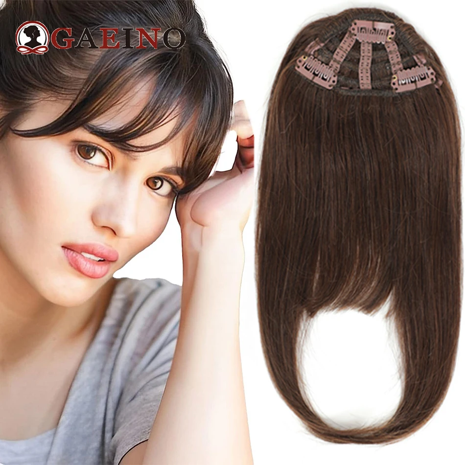 Clip-en-flequillo-cabello-humano-con-3-Clips-4-flequillo-de-pelo-con ...