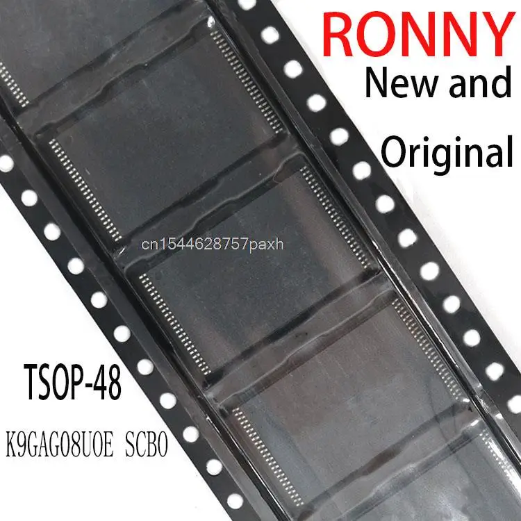 50 uds, nuevo y Original, K9GAG08UOE SCBO K9GAG08UOE SCB0 K9GAG08U0E SCB0 tsop 48 K9GAG08UOE ...
