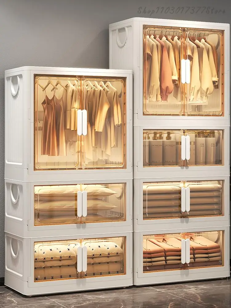 Children-s-Wardrobe-Bedroom-Household-Storage-Cabinet-Baby-Storage-Box ...