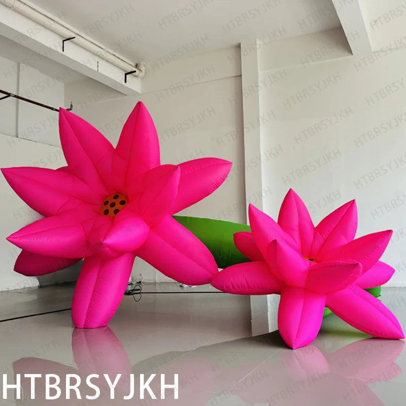 Inflatable-art-props-huge-inflatable-flowers-lotus-wedding-stage ...