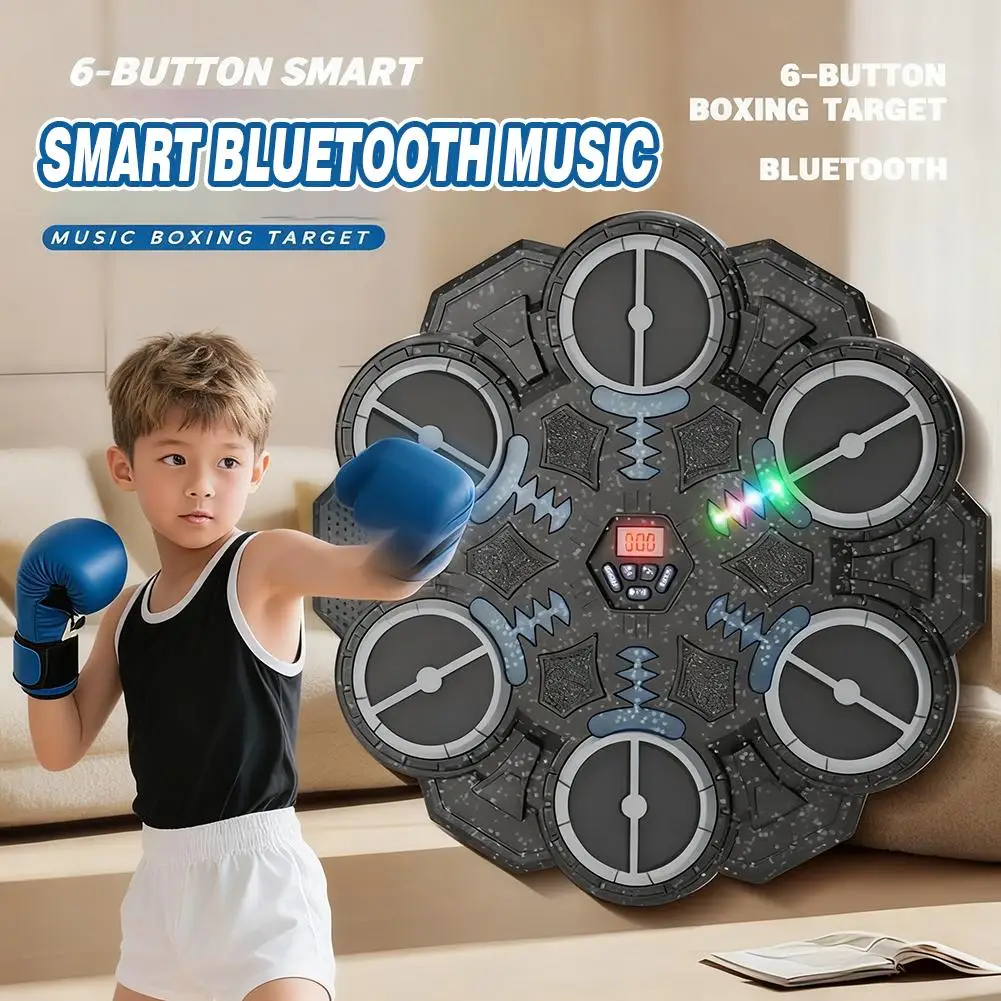 Wall Mounted Smart Music Boxing Machine Bluetooth Available Featuring ...