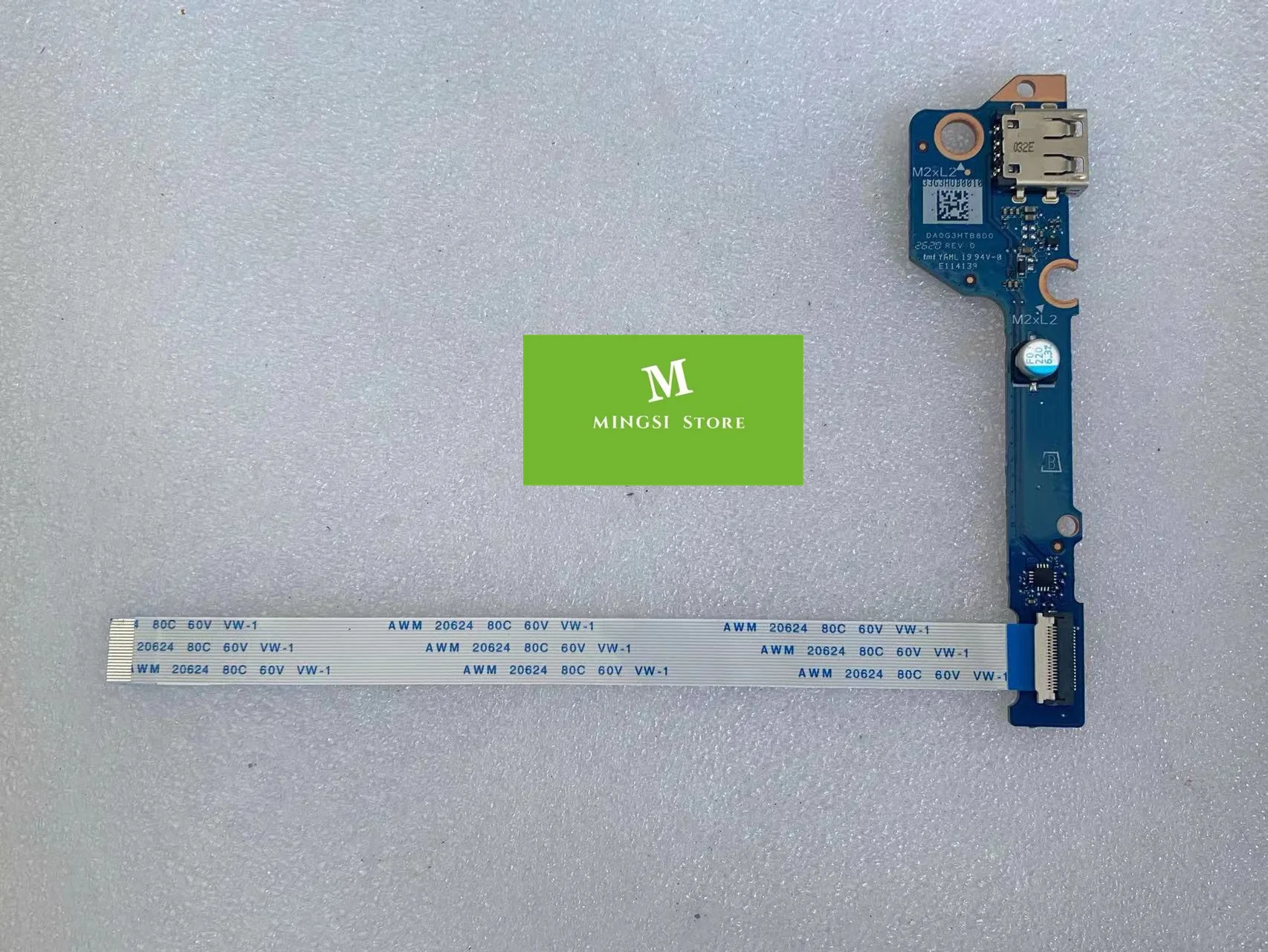 Genuine For Hp Gaming 15-ec Power Button Usb Board W Cable L72695-001 ...