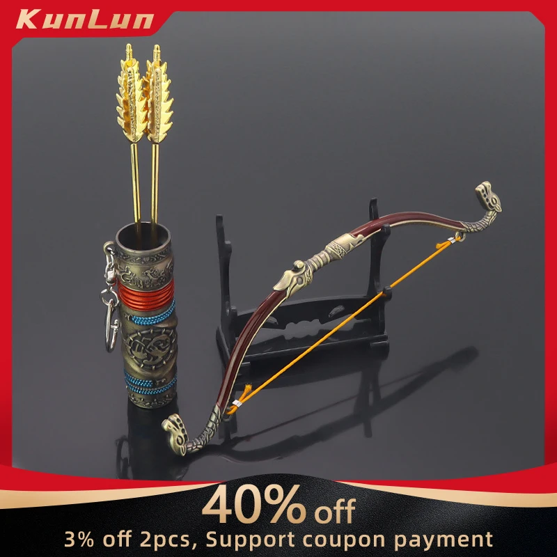God-of-War-Weapon-Atreus-arco-y-flecha-de-18cm-Prop-Cospaly-modelo-de ...
