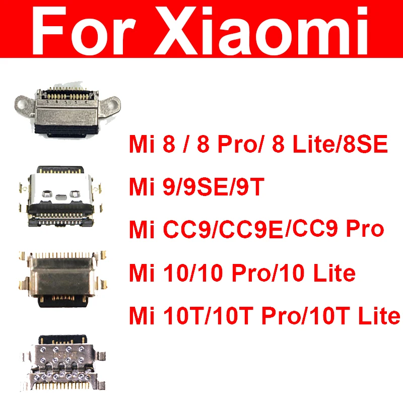 Charging USB Plug Port For Xiaomi Mi 8 8SE 9 9SE 9T CC9 CC9E 10 10T ...