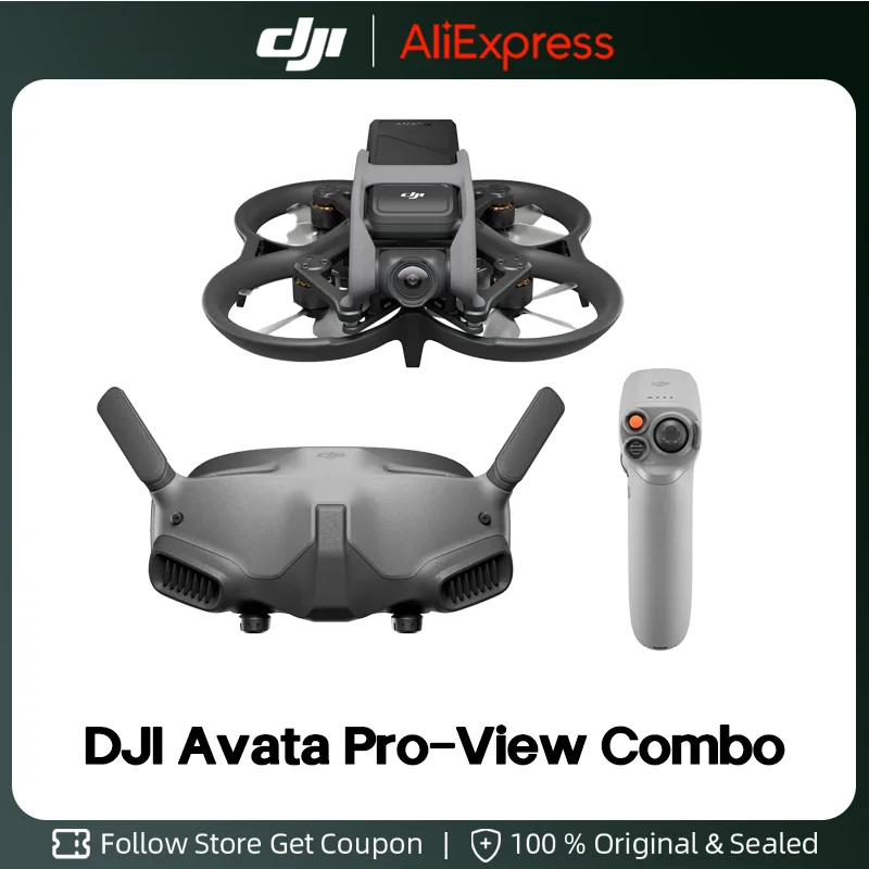 DJI Avata 4K/60fps 155° Super-Wide FOV Videos Flight Drone Dual 1080p ...