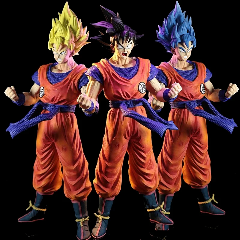 Figuras-de-acci-n-de-Dragon-Ball-Z-Son-Goku-cabeza-reemplazable-Super ...