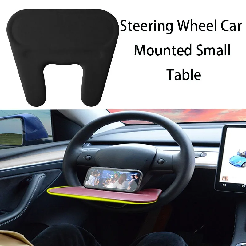 Car-Steering-Wheel-Car-Mounted-Small-Desk-Office-Desk-Suitable-for ...