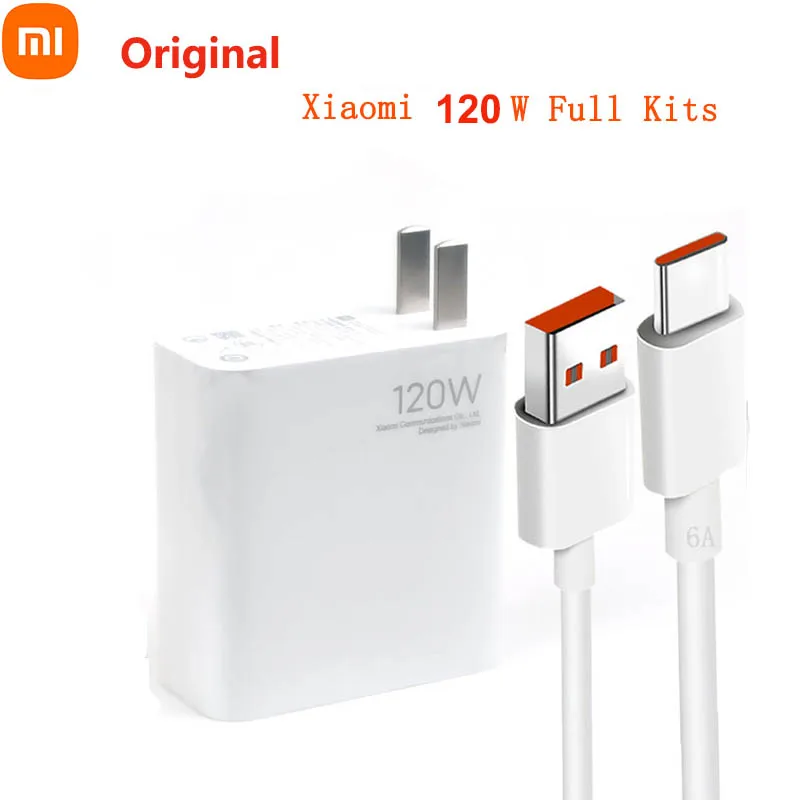 Xiaomi 11t Pro Charger Original 120W Turbo Charge Fast Charger Adapter ...