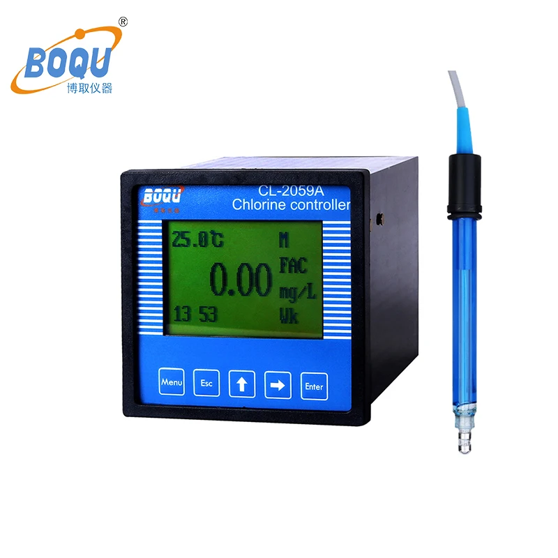Industrial-Online-Free-Chlorine-Analyzer-4-20ma-Residual-Chlorine-Meter ...