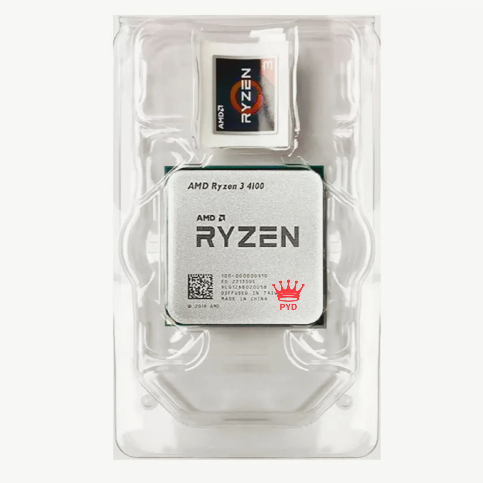 Amd ryzen 3 4100 r3 4100 3.8 ghz 4 core processador cpu de 8 linhas 7nm ...