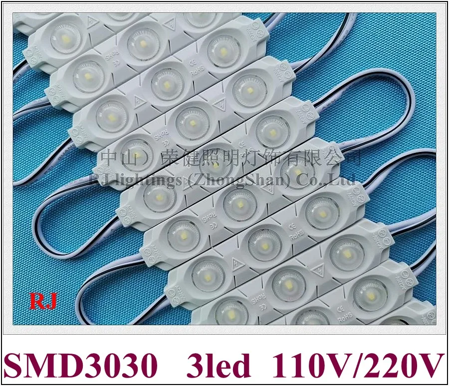 AC-220V-110V-input-injection-LED-light-module-waterproof-72mm-15mm-SMD ...