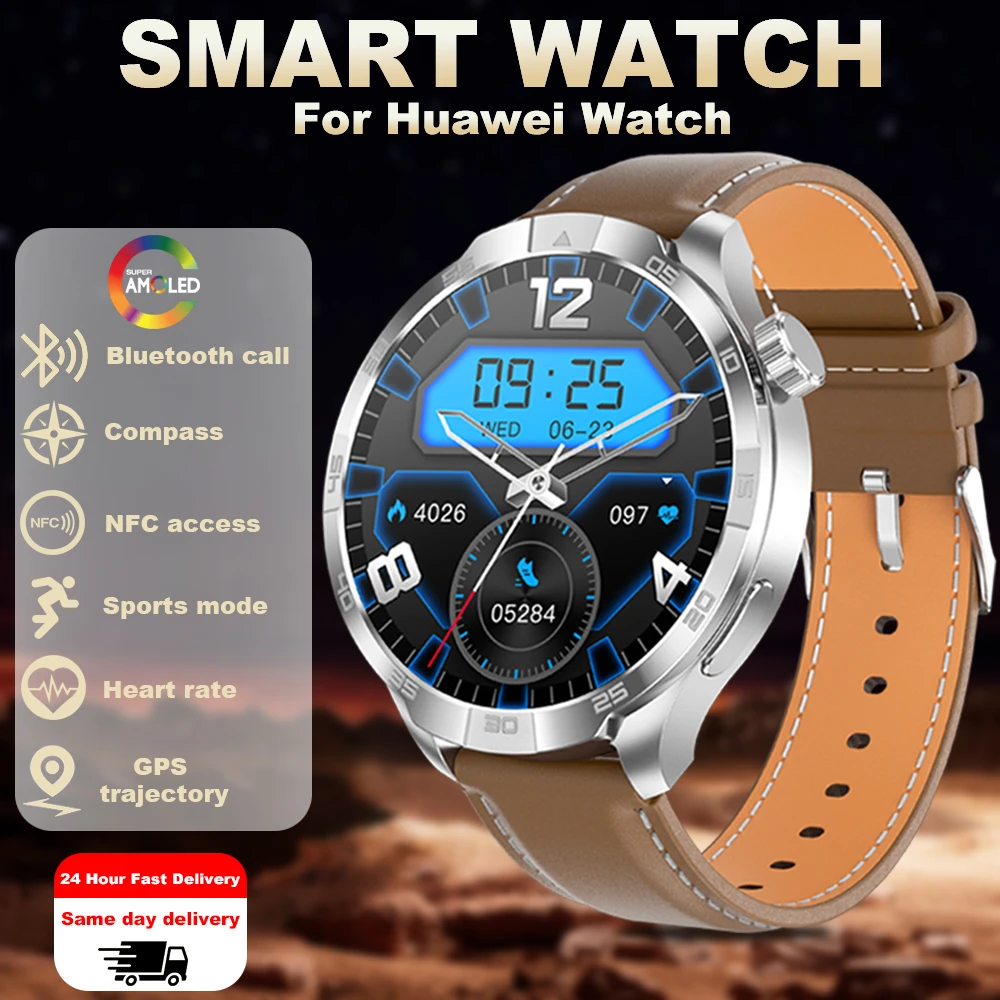 New-For-HUAWEI-Smart-Watch-Men-Outdoor-Sports-watch-1-85-inch-HD-Screen ...
