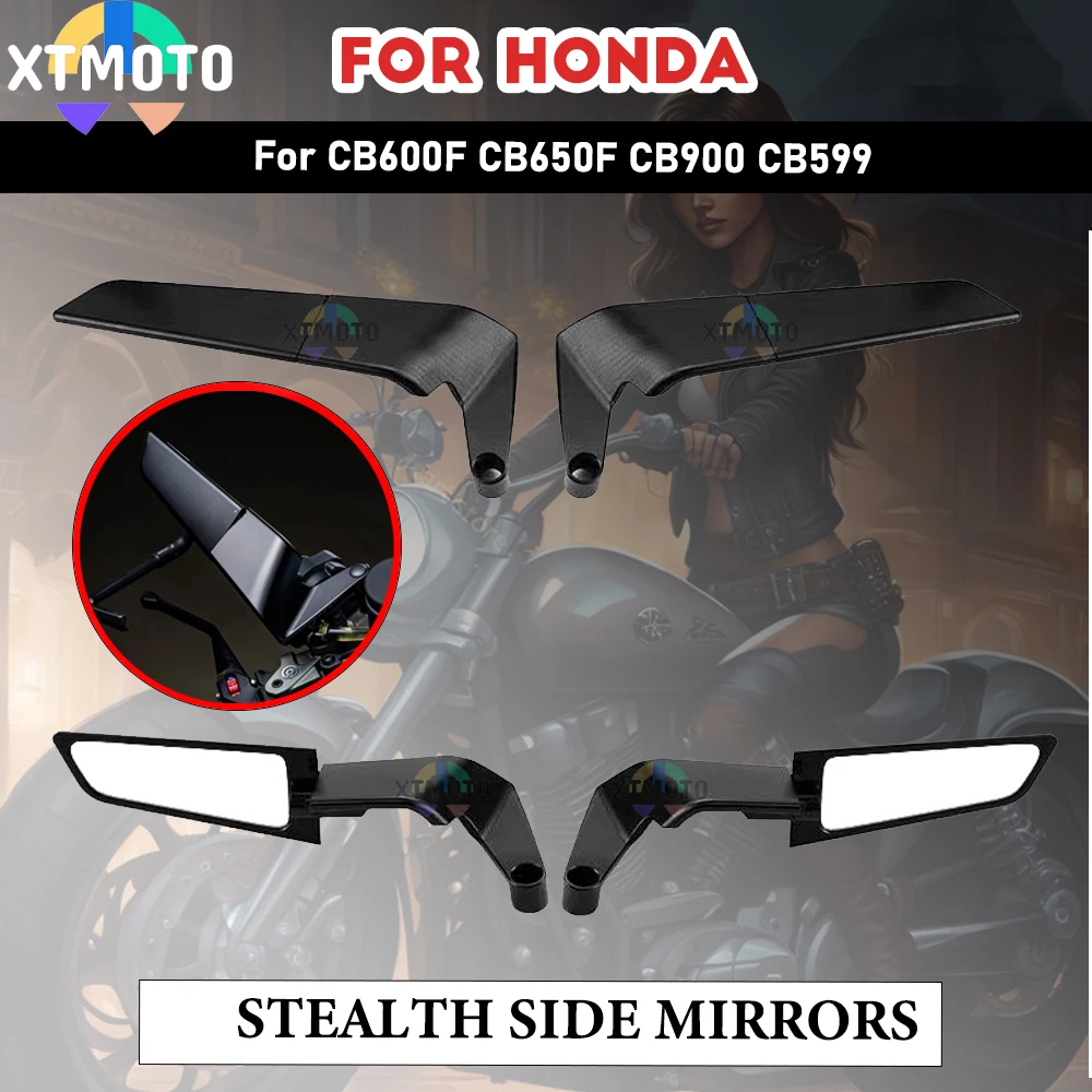 For-HONDA-CB600F-CB650F-CB900-CB599-CB600-Hornet-Motorcycle-Mirrors ...