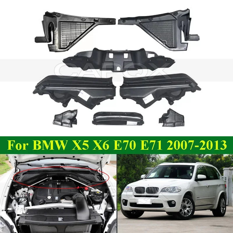 CAPQX-Engine-Heat-Shield-Firewall-Compartment-Partition-For-BMW-X5-X6 ...