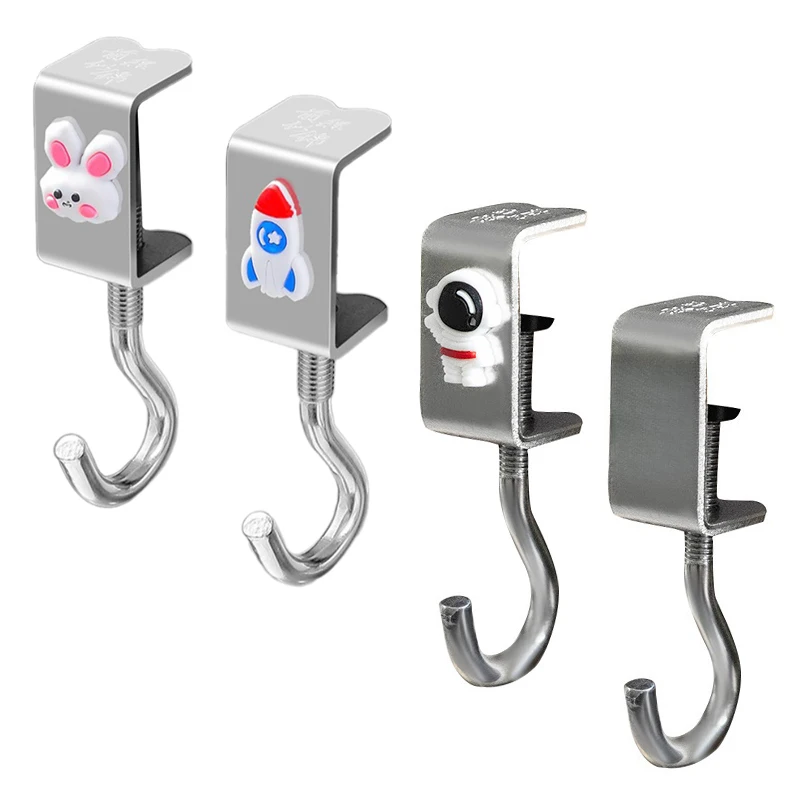 New-Adjustable-Rotatable-Removable-Table-Edge-Storage-Hook-Office ...