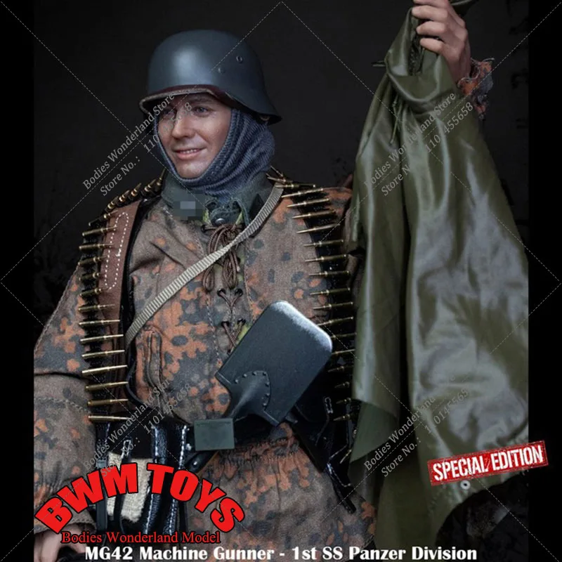 2-Version-Facepoolfigure-FP007-1-6-Scale-WWII-Germany-MG42-Machine ...