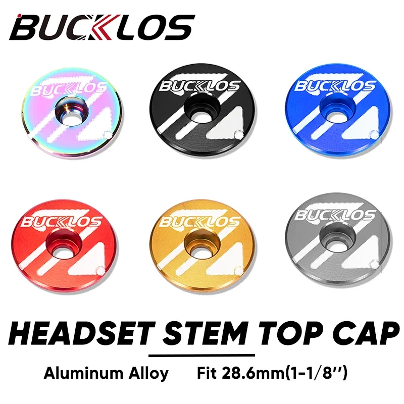 BUCKLOS-Bike-Headset-Top-Cap-Aluminum-Alloy-Stem-Top-Cap-Fit-28-6mm-1-1 ...