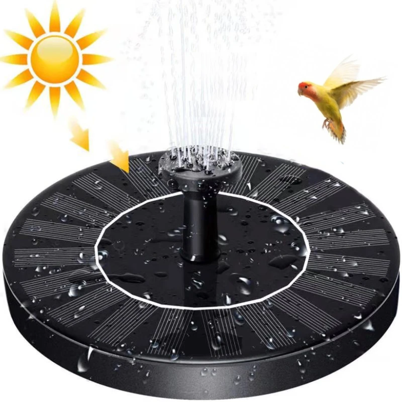 Mini-Solar-Water-Fountain-Pool-Pond-Waterfall-Fountain-Garden ...