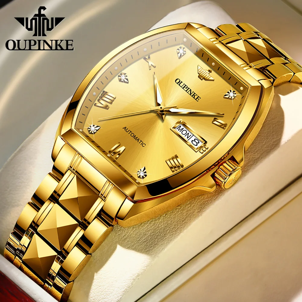 OUPINKE-Men-Gold-Luxury-Dress-Watches-Automatic-Mechanical-Tonneau ...