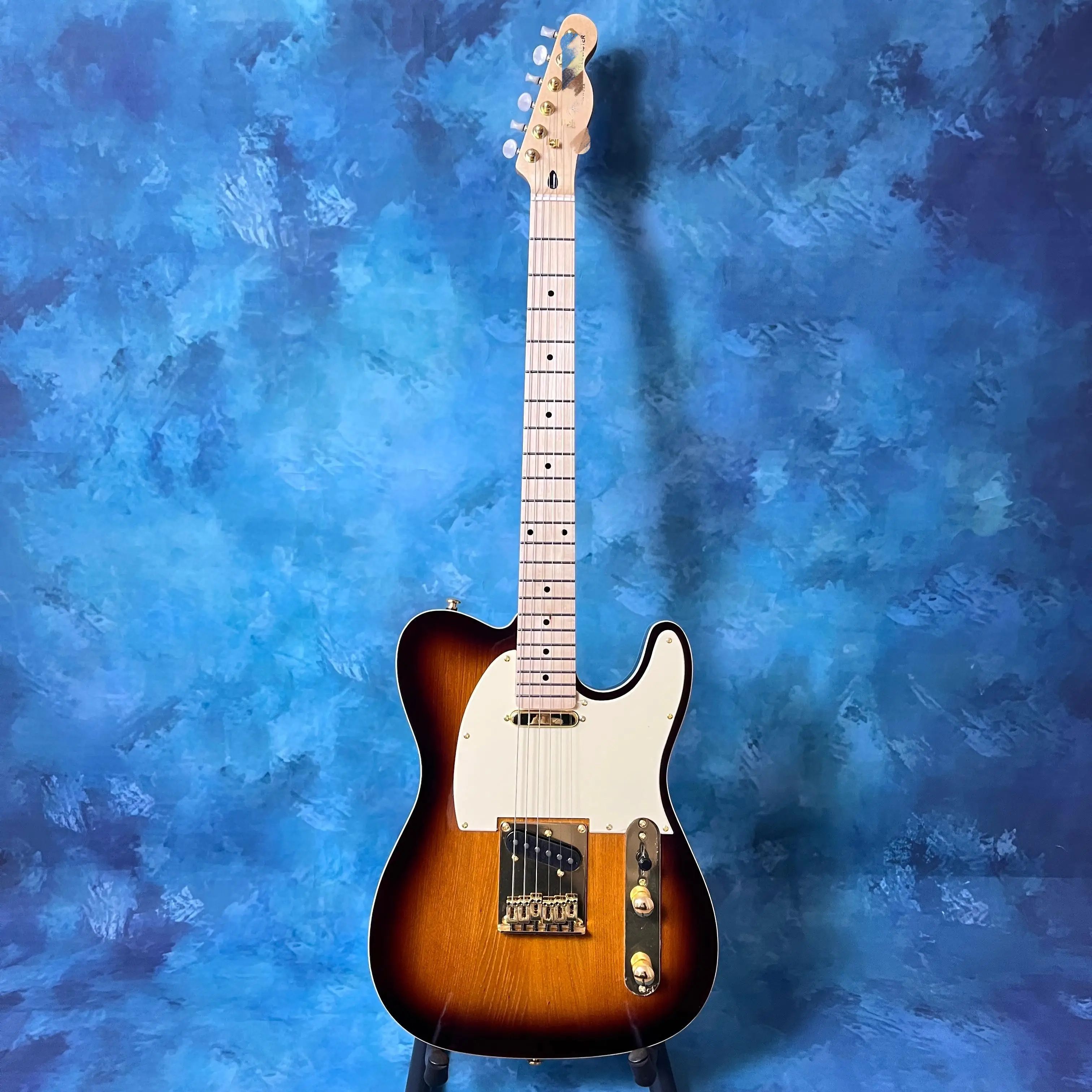 Standard-TELE-6-String-Electric-Guitar-Solid-Body-Maple-Neck-Maple ...