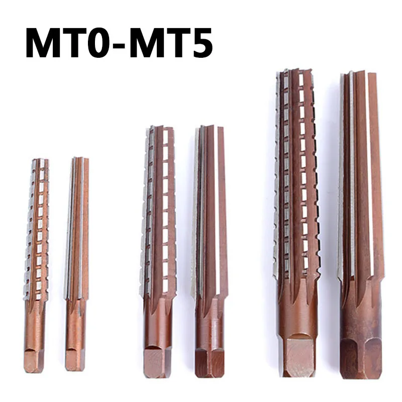 Hand-Reamers-MT0-MT1-MT2-MT3-MT4-MT5-9SiCr-Fine-Rough-Edge-Morse-Taper ...