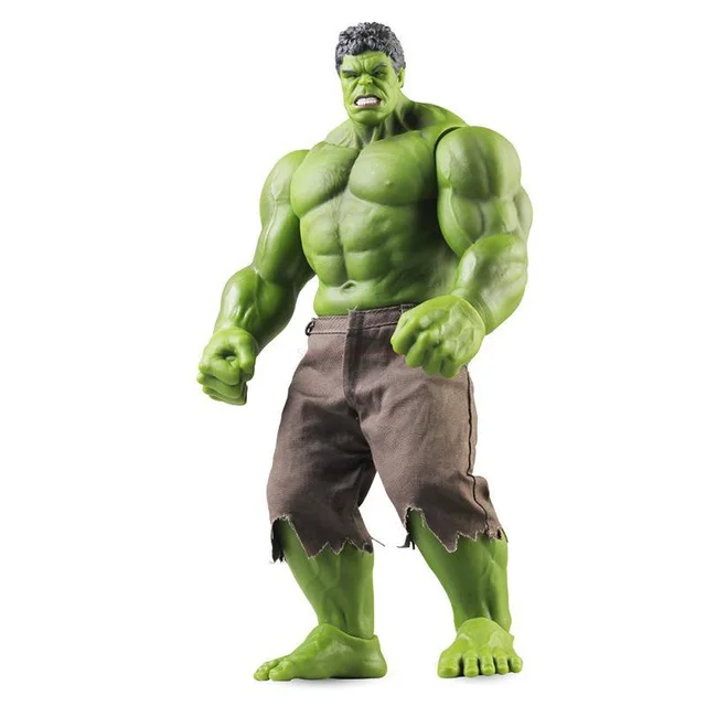28/42cm Marvel Hulk Action Figures Anime Characters Desktop Ornaments ...