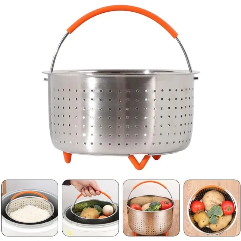 Kitchen-Steamer-Basket-Handheld-Steamer-Basket-Rice-Cooker-Steamer ...