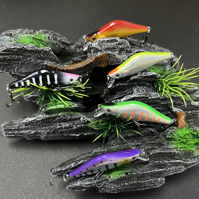 55mm-4-7g-Mini-Sinking-Minnow-Fishing-Lures-Long-Shot-Wobbler-Laser ...