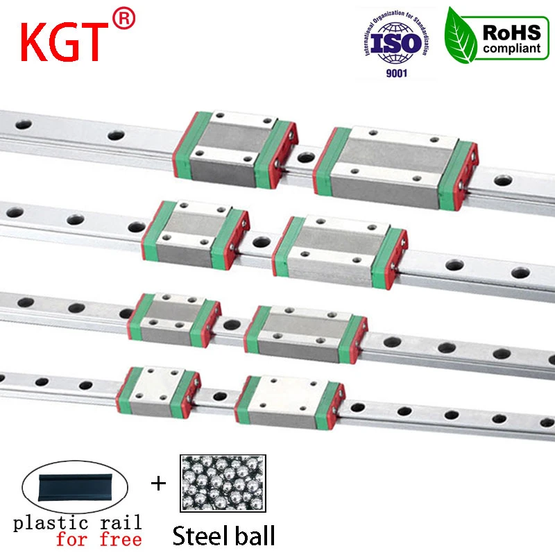 Linear Guide Mgn7 Mgn12 Mgn15 Mgn9 Block 30mm To 1000mm Rail Carriage ...