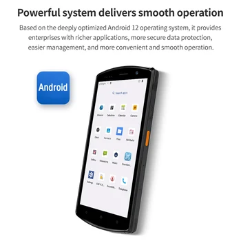 Escáner de código de barras para supermercado, Terminal PDA de mano ...