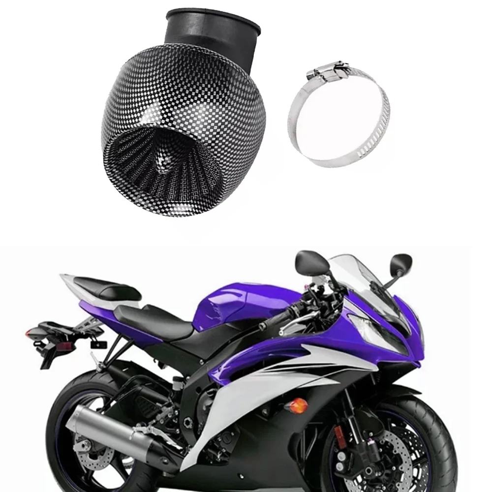 Motorcycle-Air-Filter-28-48mm-High-Flow-Universal-For-ATV-Pit-Dirt-Bike ...