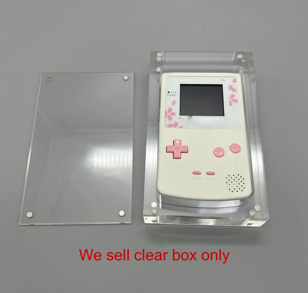 High Transparent Acrylic Display box For GBC Game console Box for ...