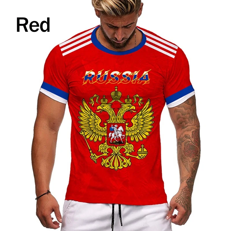 Camisetas-de-moda-de-estilo-ruso-para-hombre-ropa-holgada-de-gran-tama ...
